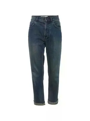 Dior Raw-edge Jeans - Blue