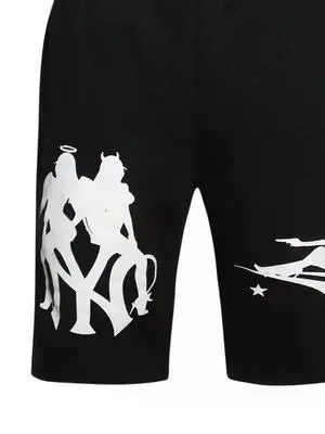 LA MASKARADE Graphic Print Shorts