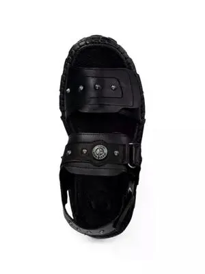 NEW ROCK Stud-embellished Platform Sandals