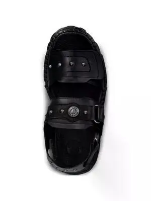 NEW ROCK Stud-embellished Platform Sandals
