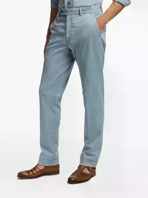 Ralph Lauren Purple Label Garment-dyed Stretch-chino Trousers
