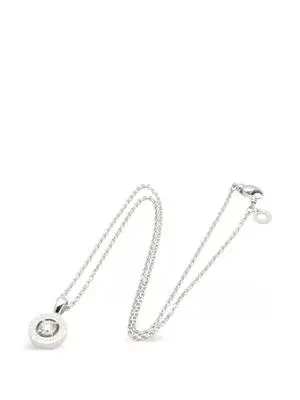 BVLGARI 18k White Gold Diamond Necklace - Silver