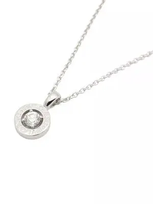 BVLGARI 18k White Gold Diamond Necklace