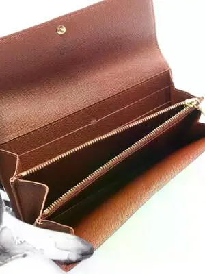 LOUIS VUITTON 2005 Monogram Porto Monnaie Credit Wallet