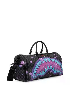 SPRAYGROUND Shark Mouth Check-print Holdall