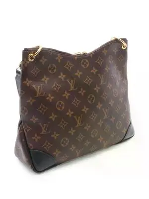 LOUIS VUITTON 2010s Odeon Nm Mm Shoulder Bag - Brown