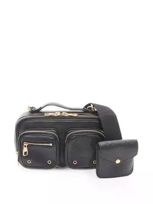 LOUIS VUITTON 2010s Utility Leather Mini Crossbody Bag