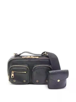 LOUIS VUITTON Leather Mini Crossbody Bag - Black