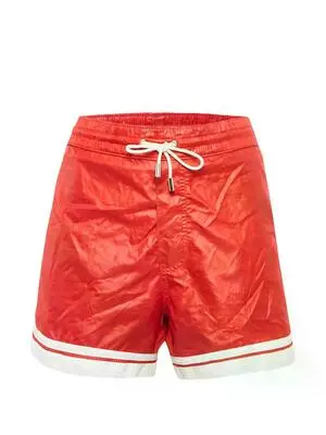 D&G PREOWNED Striped-details Drawstring Shorts
