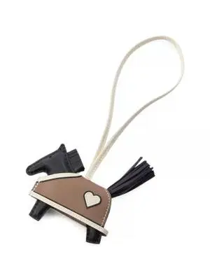 Hermès 2025 Pm Rodeo Cœur Bag Charm - Neutrals
