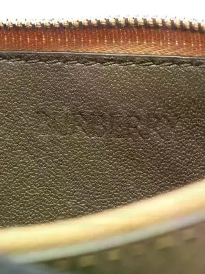 Burberry Check Pattern Coin Purse