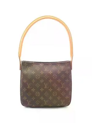 LOUIS VUITTON 2002 Mm Looping Shoulder Bag - Brown
