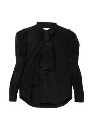 Comme Des Garçons Noir Ruffled Shirt - Black