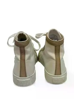 Prada Gabardine High-top Sneakers