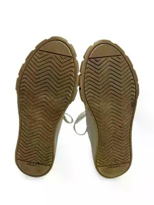 Prada Gabardine High-top Sneakers