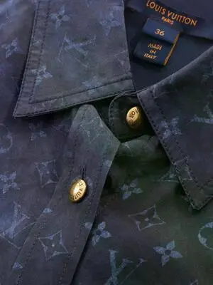 LOUIS VUITTON 2010s Monogram Long-sleeve Shirt