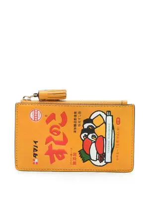 ANYA HINDMARCH Sushi No Ko Leather Card Holder