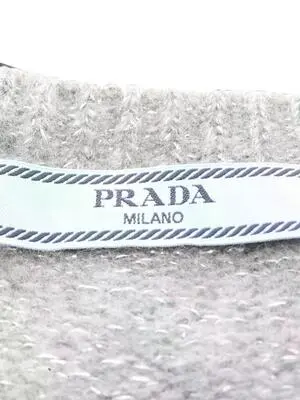 Prada 2010s Logo-detail Sweater