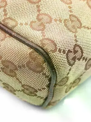 Gucci 2000s Gg Canvas Shoulder Bag - Neutrals