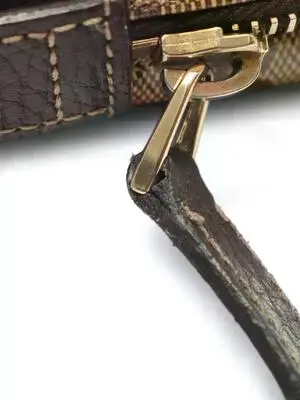 Gucci Gg Crystal Canvas Belt Bag - Brown
