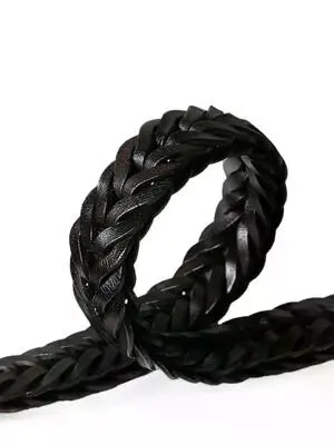 Dragon Diffusion Woven Leather Belt