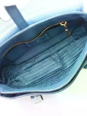 Prada 2000s Logo-detail Two-way Handbag