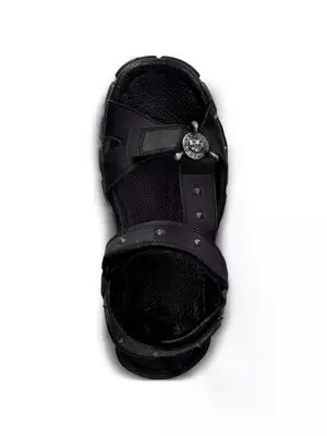 NEW ROCK Stud-embellished Chunky-sole Sandals