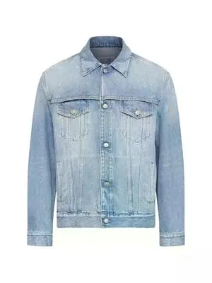 MAISON MARGIELA Layered Denim Jacket - Blue