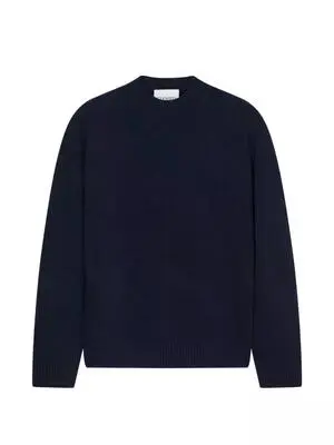 Closed Crew-neck Sweater - Blue