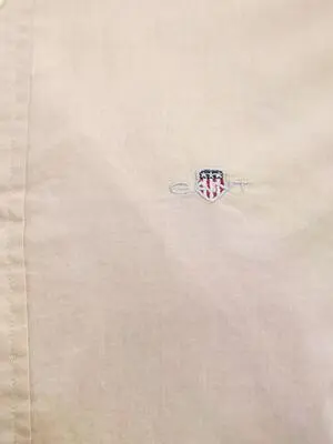 Gant Embroidered-logo Button-down Shirt