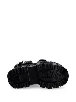 NEW ROCK Skull Embellished Platform Sandals