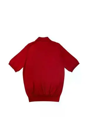 Play Comme Des Garcon Logo-patch Polo Shirt