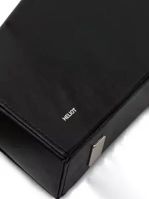 HELIOT EMIL Asymmetric Logo-print Belt Bag