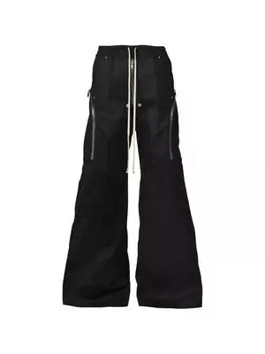 Rick Owens Heizer Belas Zip-detail Drawstring Trousers