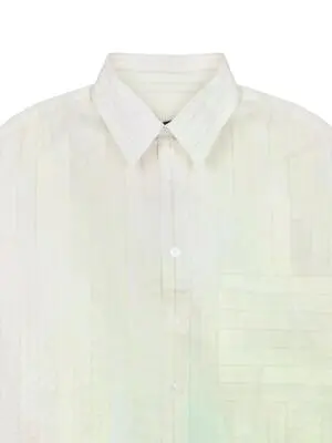 COSTUMEIN Andrea Vertical-stripe Chest-pocket Shirt