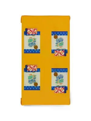 LISA CORTI Positano Checkered-trim Placemats