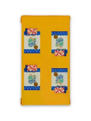 LISA CORTI Positano Checkered-trim Placemats