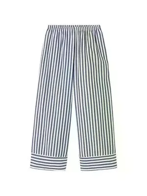 American Vintage Vextown Striped Palazzo Pants - Blue