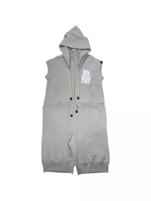 DSM - DOVER STREET MARKET X Kei Ninomiya Hooded Sleeveless Playsuit - Grey