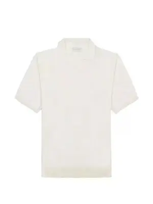 LUIGI GENTILE Fine-knit Short-sleeve T-shirt