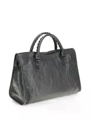 Balenciaga Le City Leather Leather Tote Bag
