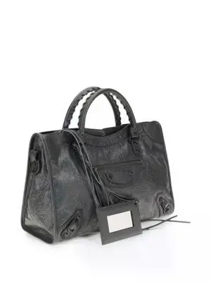 Balenciaga Le City Leather Leather Tote Bag