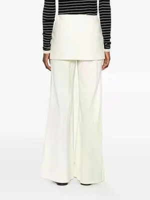 Enza Costa Twill Apron-style Trousers