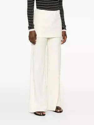 Enza Costa Twill Apron-style Trousers