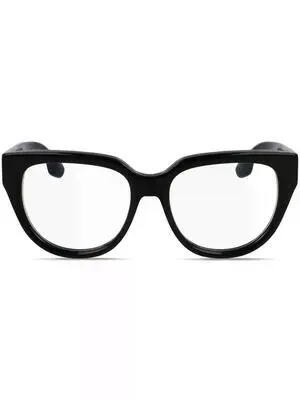 Victoria Beckham Round-frame Glasses - Black