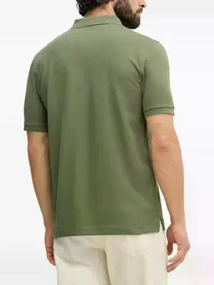 Gant Logo-embroidered Piqué Polo Shirt
