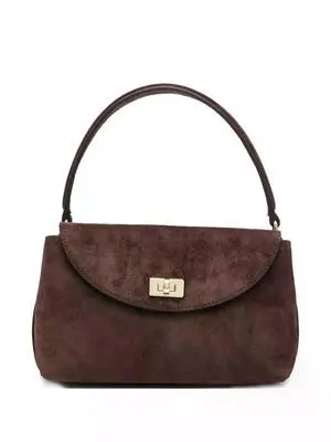 Sandro Le Mini Grand Bazaar Suede Tote Bag - Brown