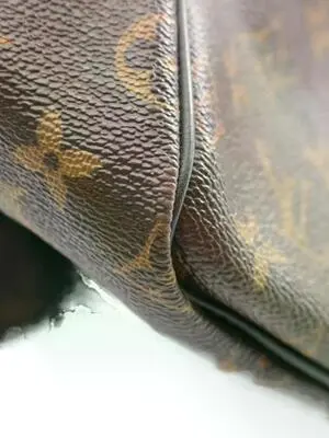 LOUIS VUITTON 2013 Monogram Macassar Keepall Bandouliere 55 Holdall
