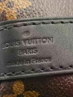 LOUIS VUITTON Monogram Macassar Keepall Bandouliere 55 Holdall - Brown