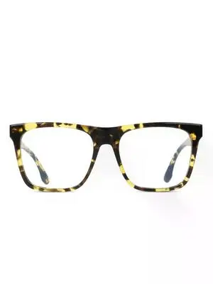 Victoria Beckham Tortoiseshell Glasses - Brown
